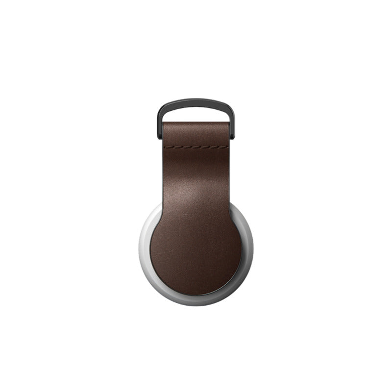 Nomad Leather Loop AirTag and Keychain with Horween Leather - Rustic B ...