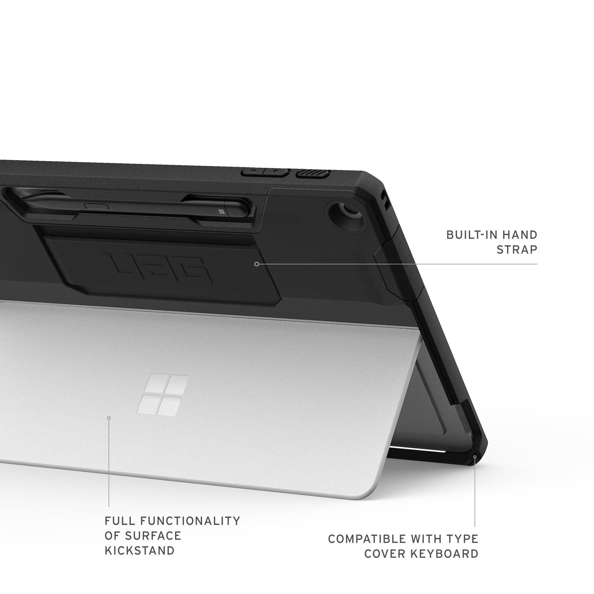 UAG Scout Series Hand Strap Case PROPACK Microsoft Surface Pro 1st ...