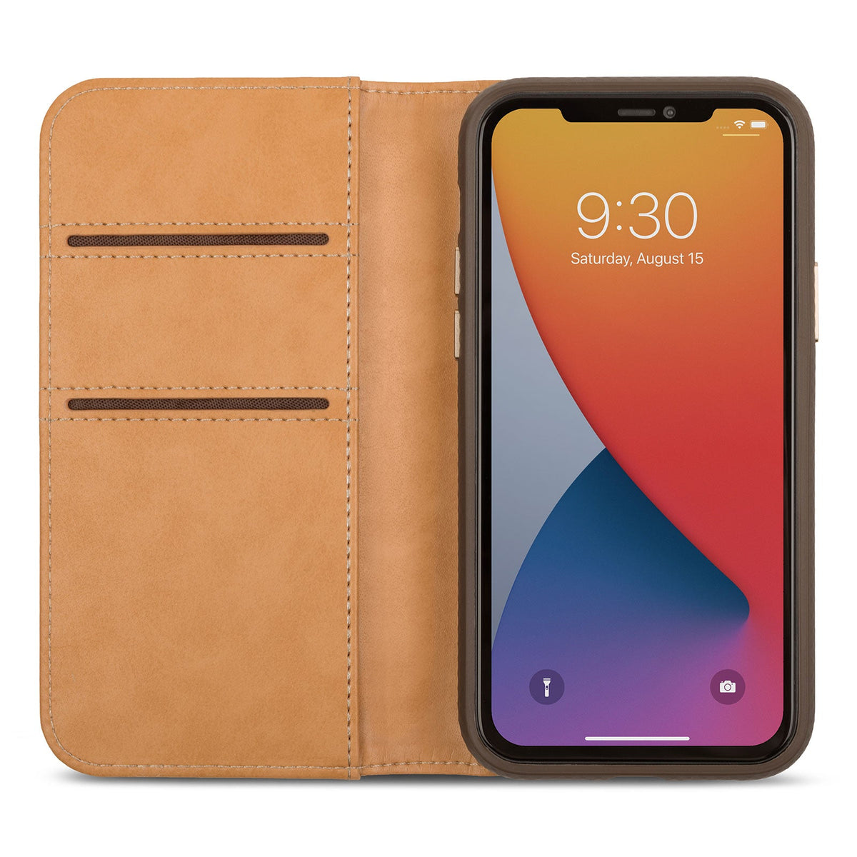 Moshi Overture Wallet Case For iPhone 12 Mini - Luna Pink