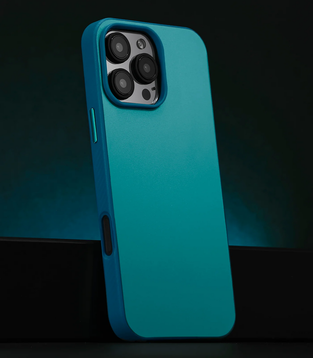 Caudabe Paragon Slim ShockLite Case & MagSafe iPhone 16 Pro 6.3 - Seag