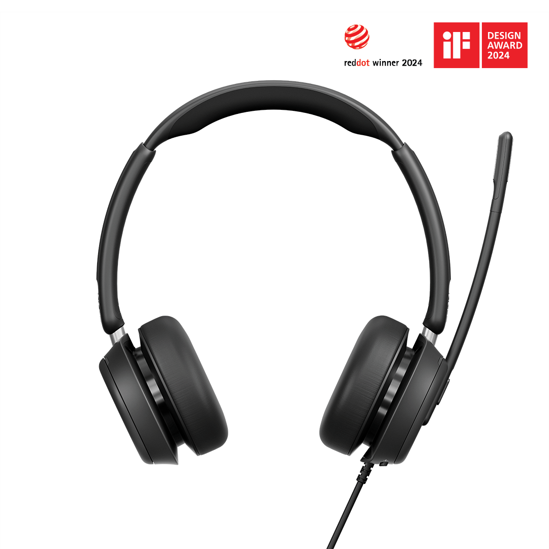 EPOS IMPACT 860 ANC Stereo Headset with USB-C to A adaptor