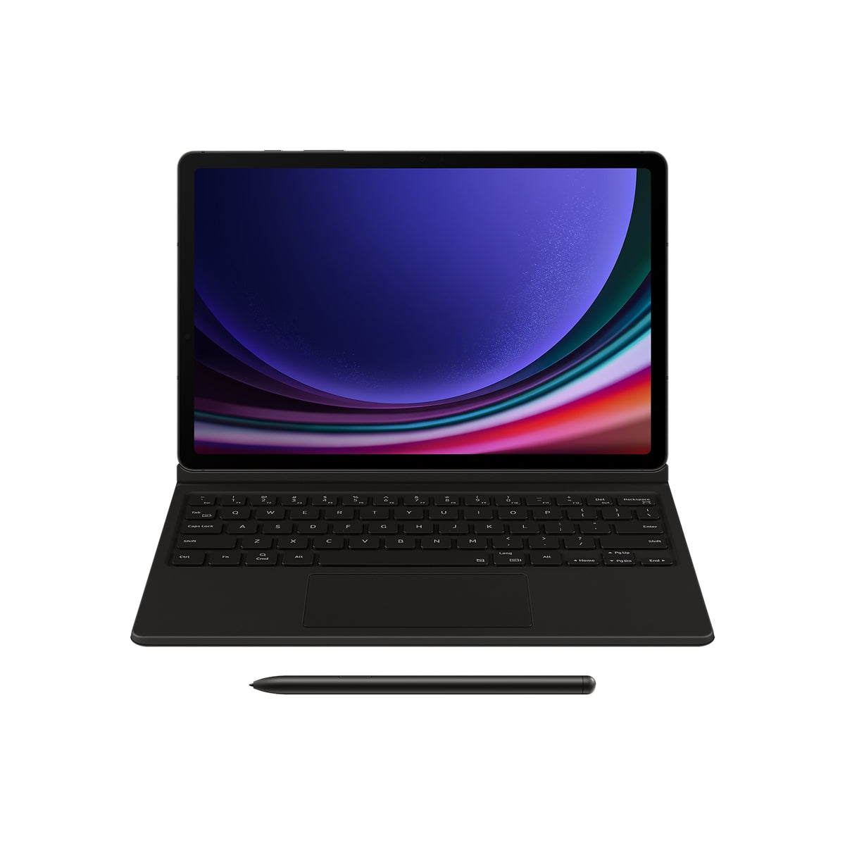 Samsung Original Book Cover Keyboard Case for Galaxy Tab S9 / S9FE - B