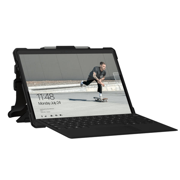 UAG Plasma Rugged Surface Pro X Case w/ Hand & Shoulder Strap - Ice