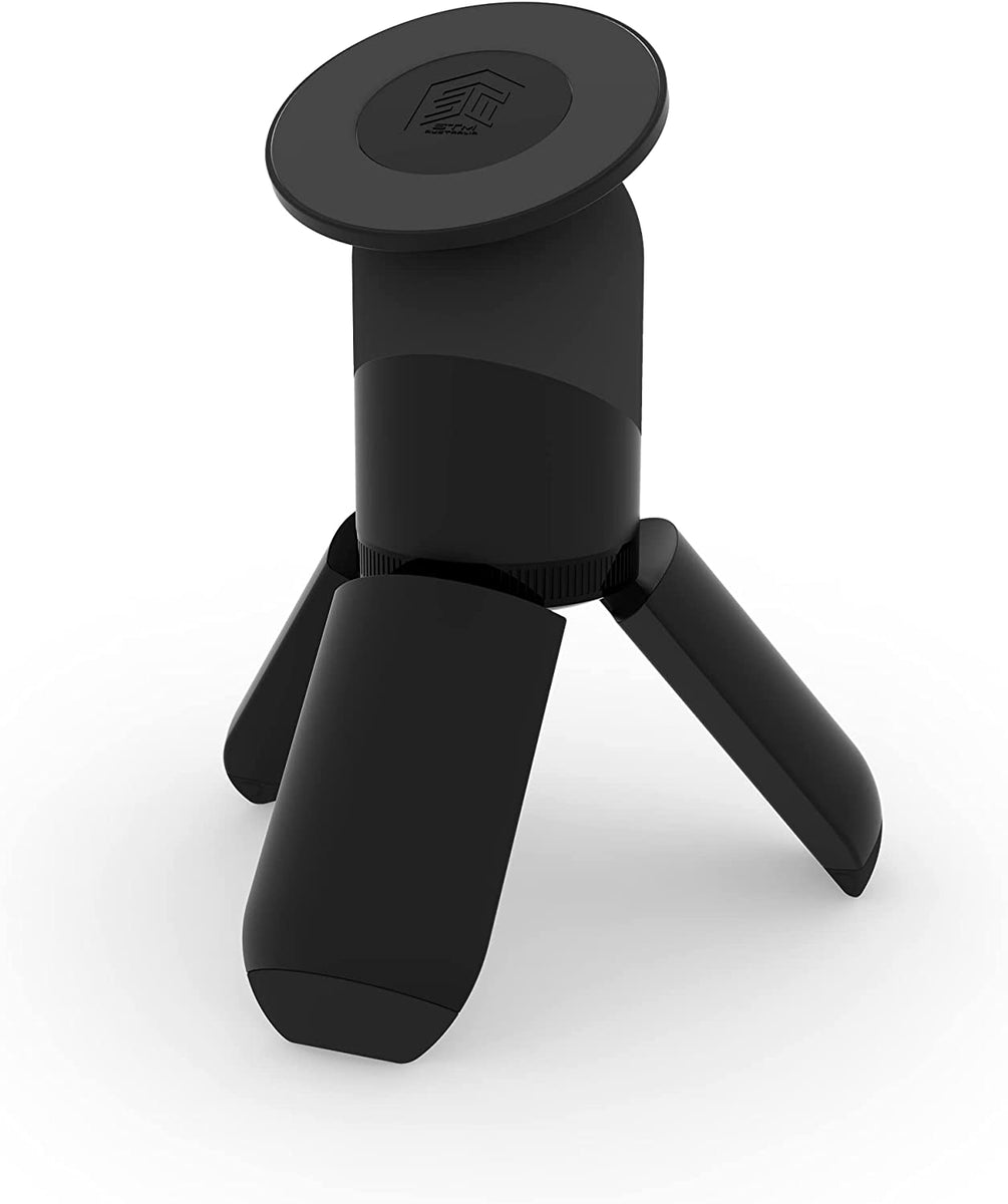 STM MagPod iPhone MagSafe Compact Tripod Adjustable Angle - Black
